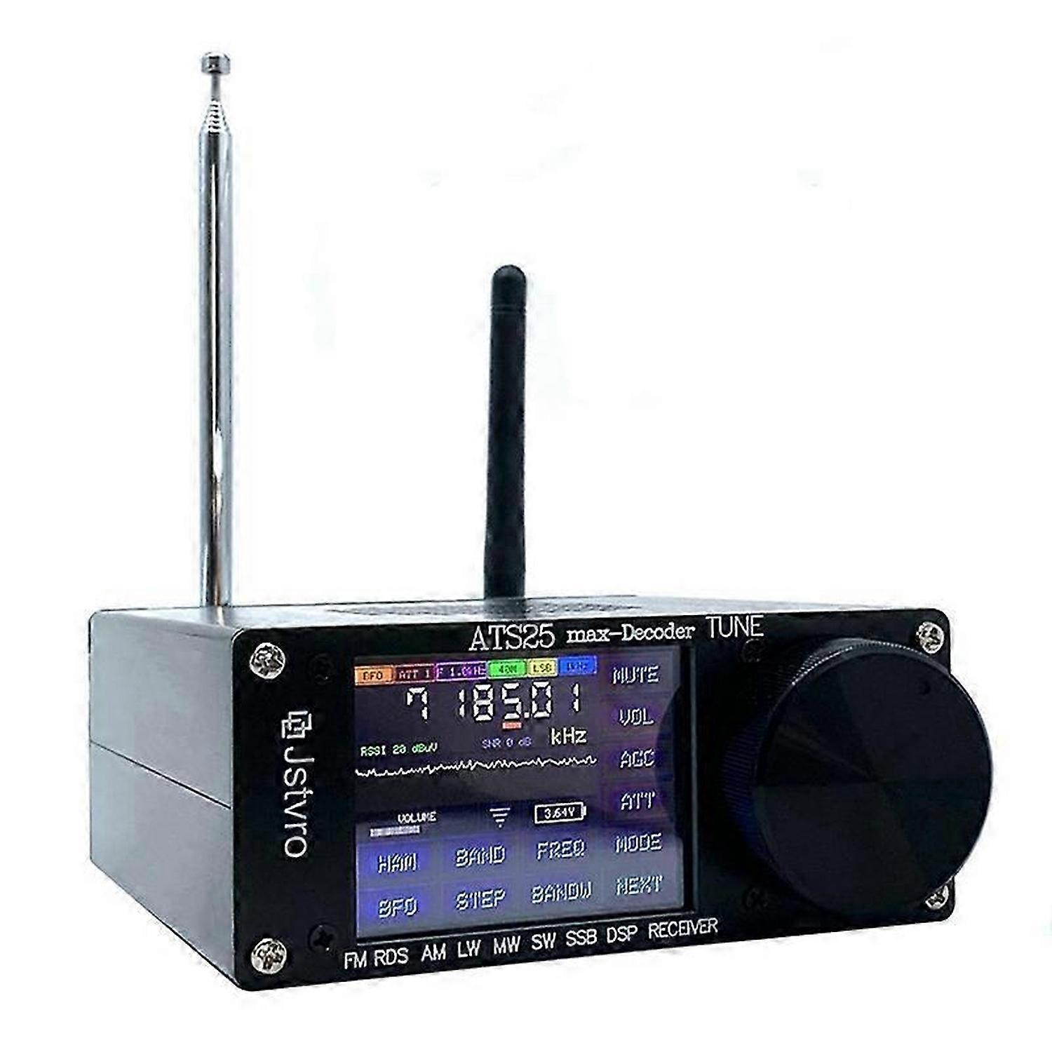New ATS25Max RDS Function Decoder Si4732 Full-Band Radio Receiver ...
