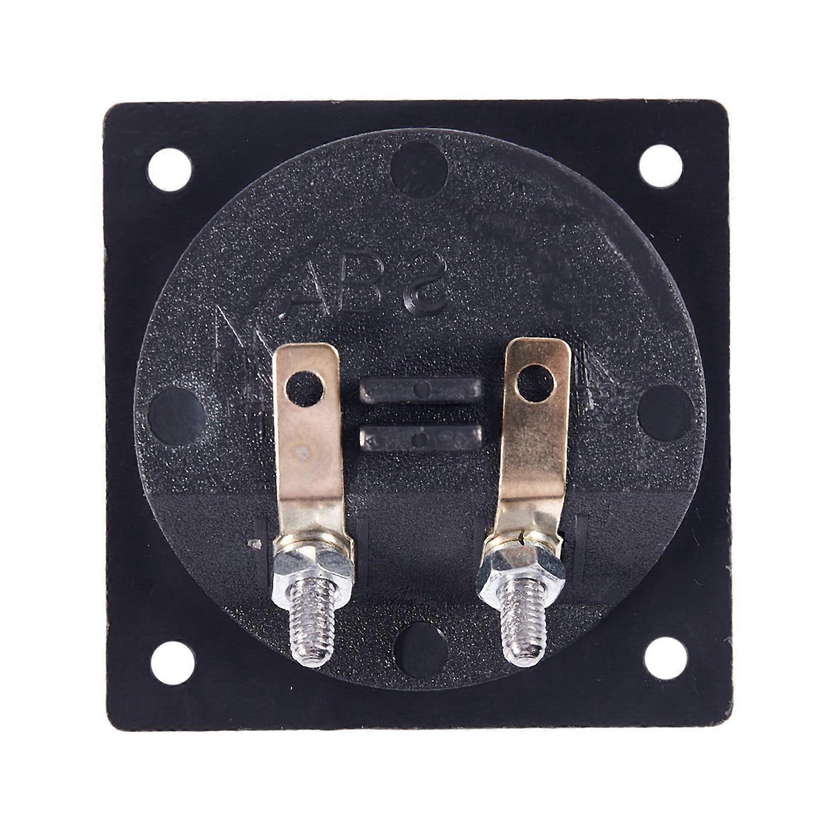 4X Square Shape Double Binding Post Type Speaker Box Terminal Cup Black ...