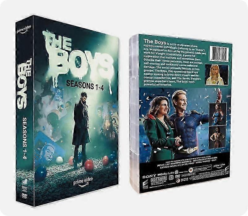 The Boys: the Complete Seasons 1-4 (DVD, 2024, 12-Disc Box Set) english ...