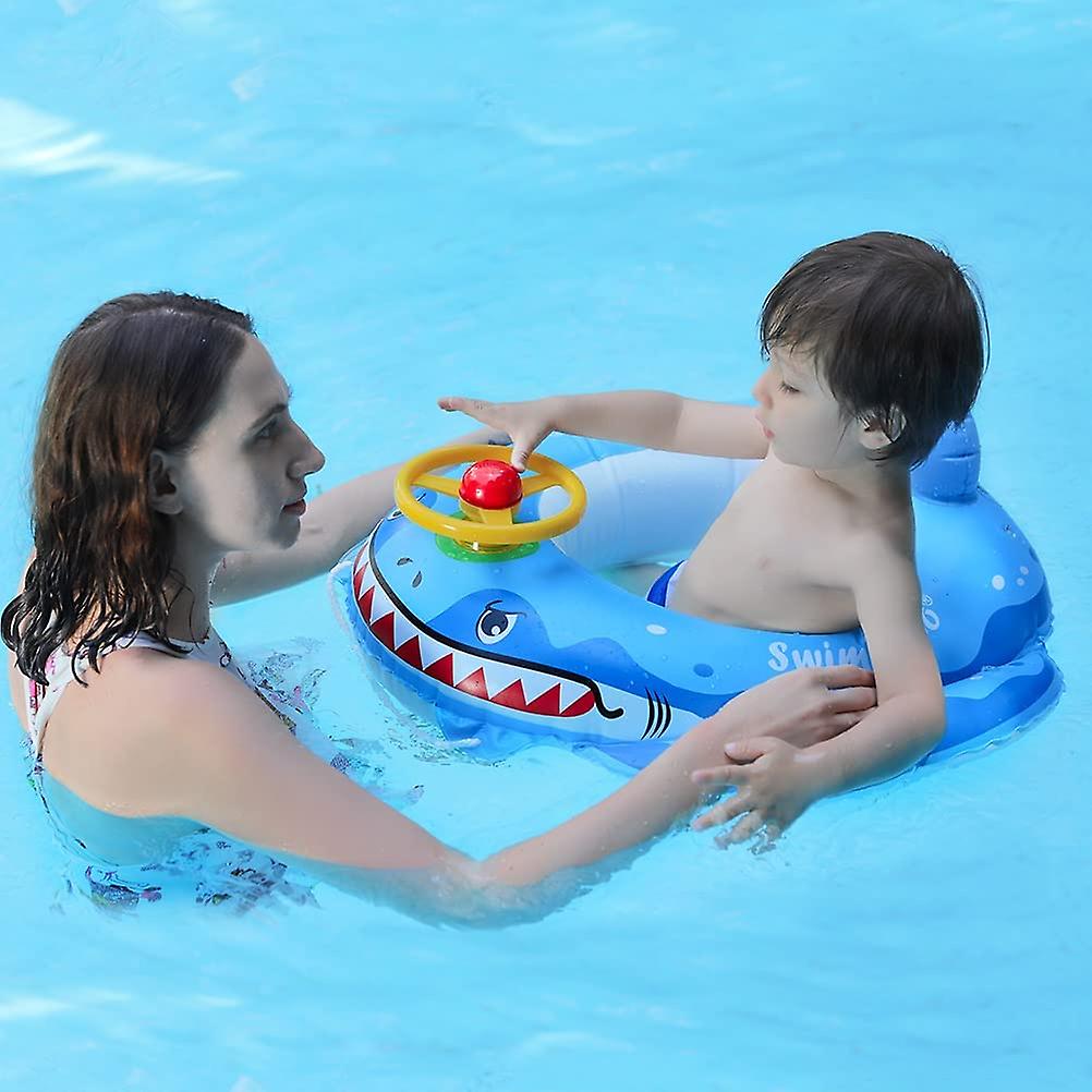 Inflatable Pirate Boat Pool Float Swim Seat Boat Toddlers And Children ...