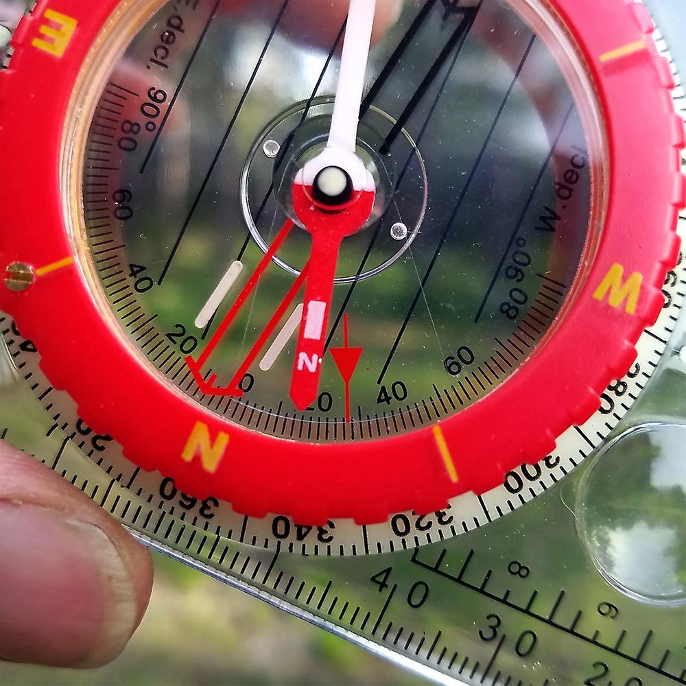 Mirrored Sighting Compass - With Adjustable Declination & Map LED ...