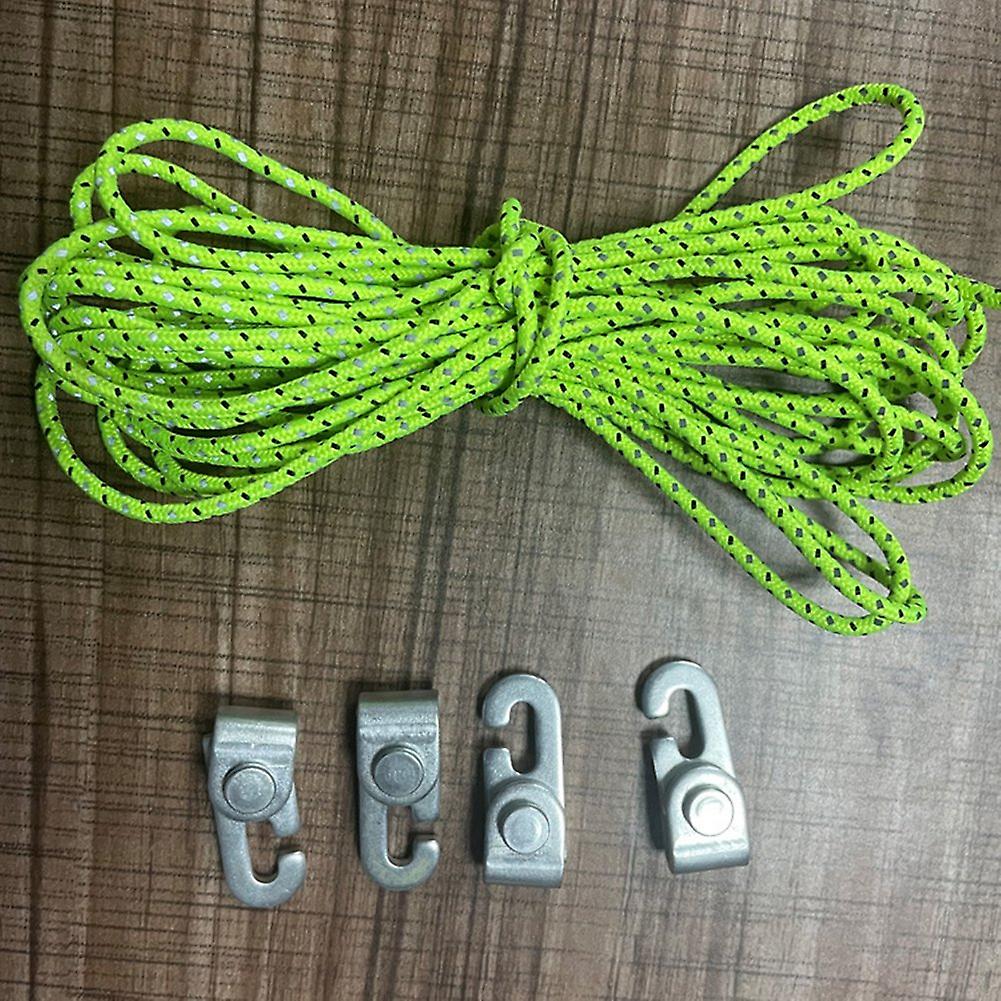 Automatic Lock Hook Self-Locking Free Knot Easy Tighten Rope Kit for ...