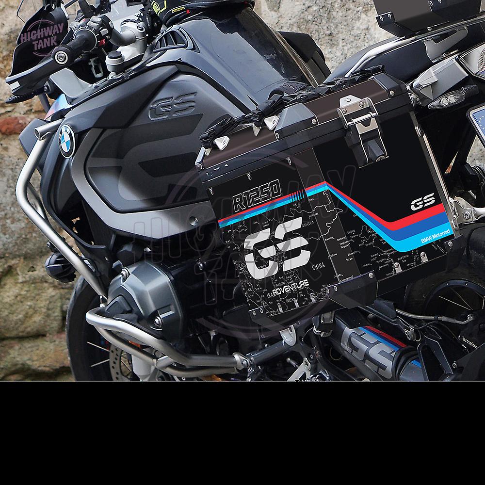 For Bmw R1200gs R1250gs Adventure Adv 2004-2020 Side Top Case ...