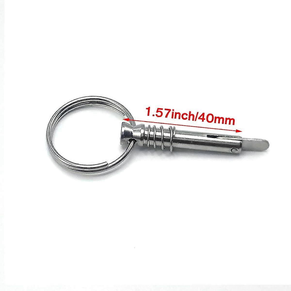 For 4 PCS Bimini Top Pins, 1/4" diameter quick release pin with cam and ...