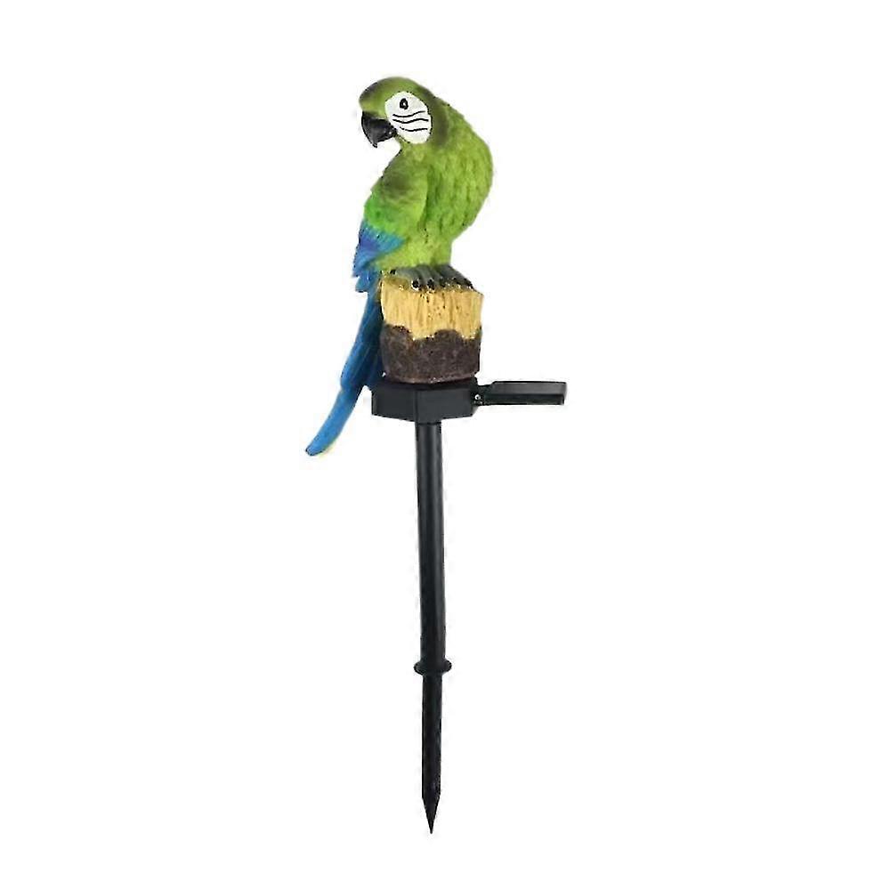 Solar Powered Led Parrot Lawn Light - 1 Pack Parrot Solar Lights ...