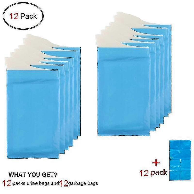 12-pack Disposable Outdoor Emergency Pee Bags | Fruugo UK