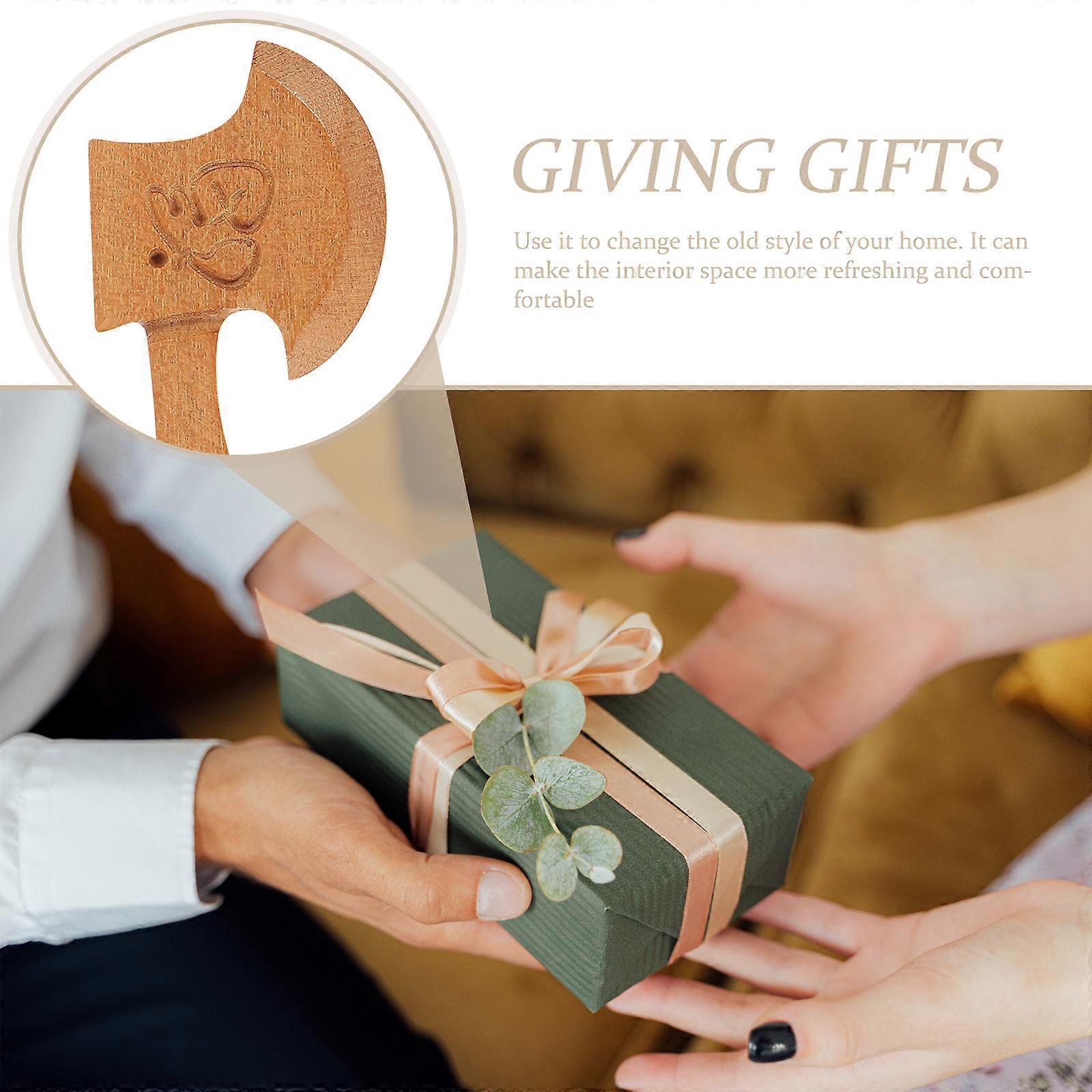 10pcs Wooden Hatchet Mini Design Wooden Axe Decor Axe Decor Kids Gift ...