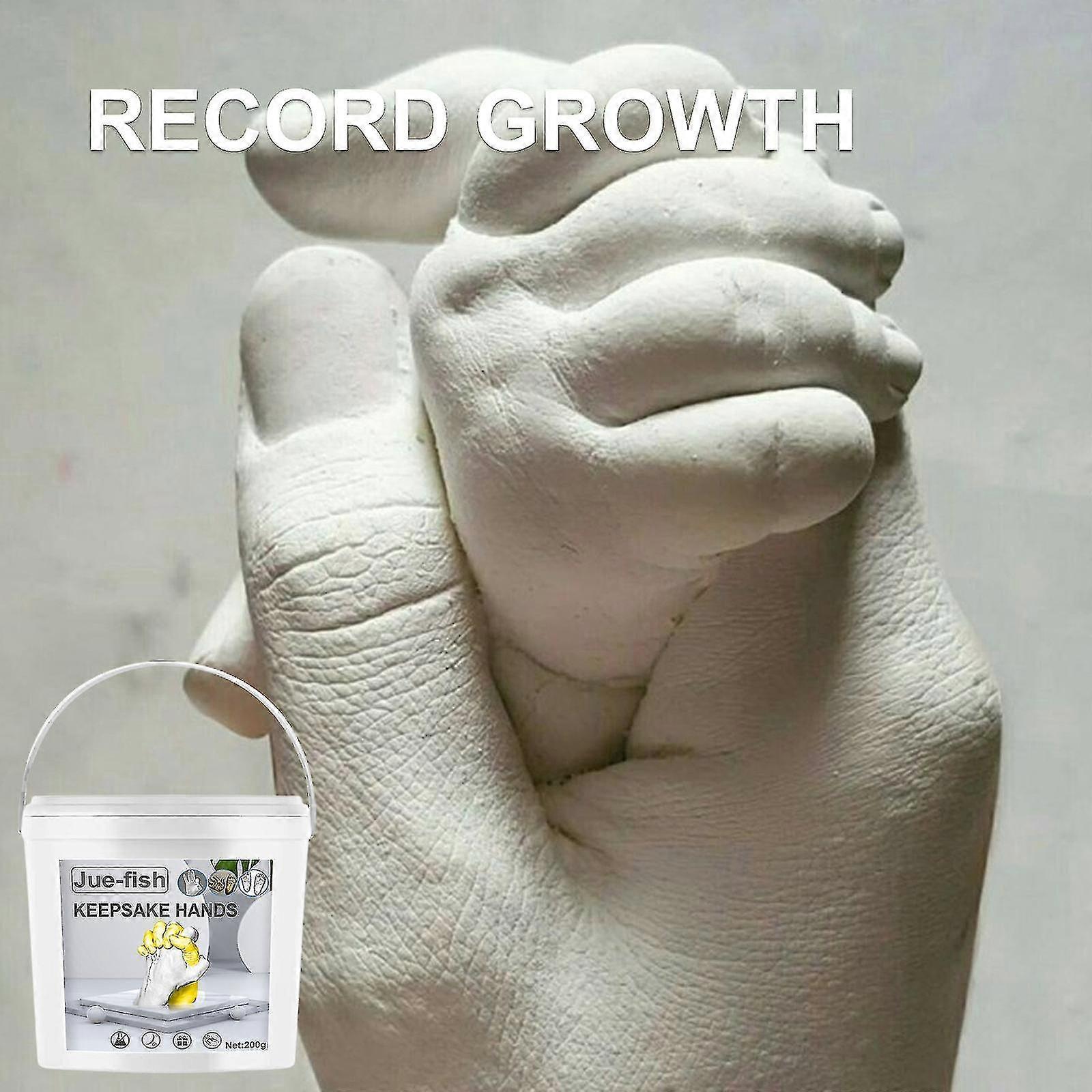 Hand Casting Kit Diy Hands Plaster Molding Sculpture Set Holding Craft ...