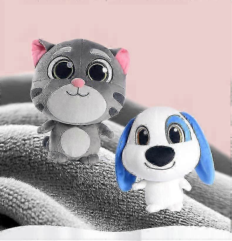 Adorable Talking Tom Cat Plush Doll Soft Stuffed Toy Kid Hugging Pillow ...