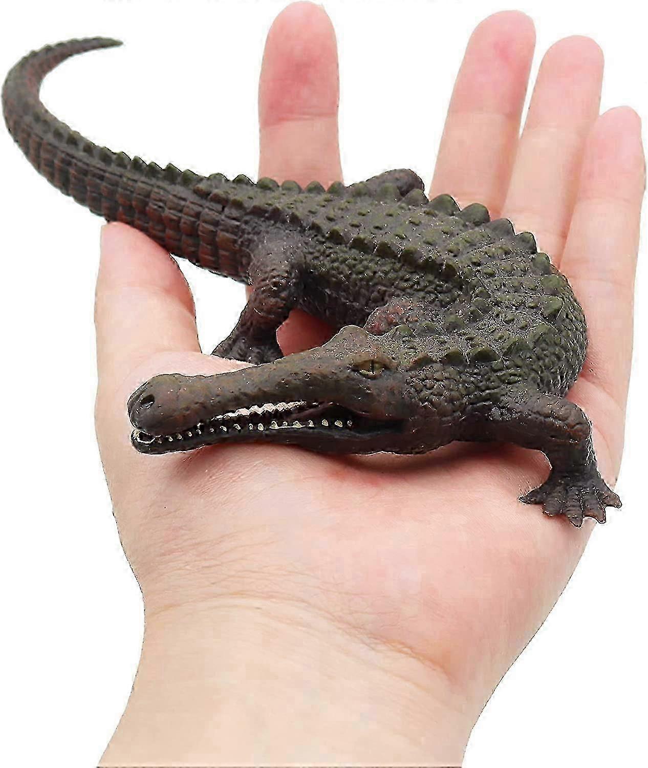 6.9 Inch Realistic Crocodile Figure Jungle Crocodile Animal Figure ...