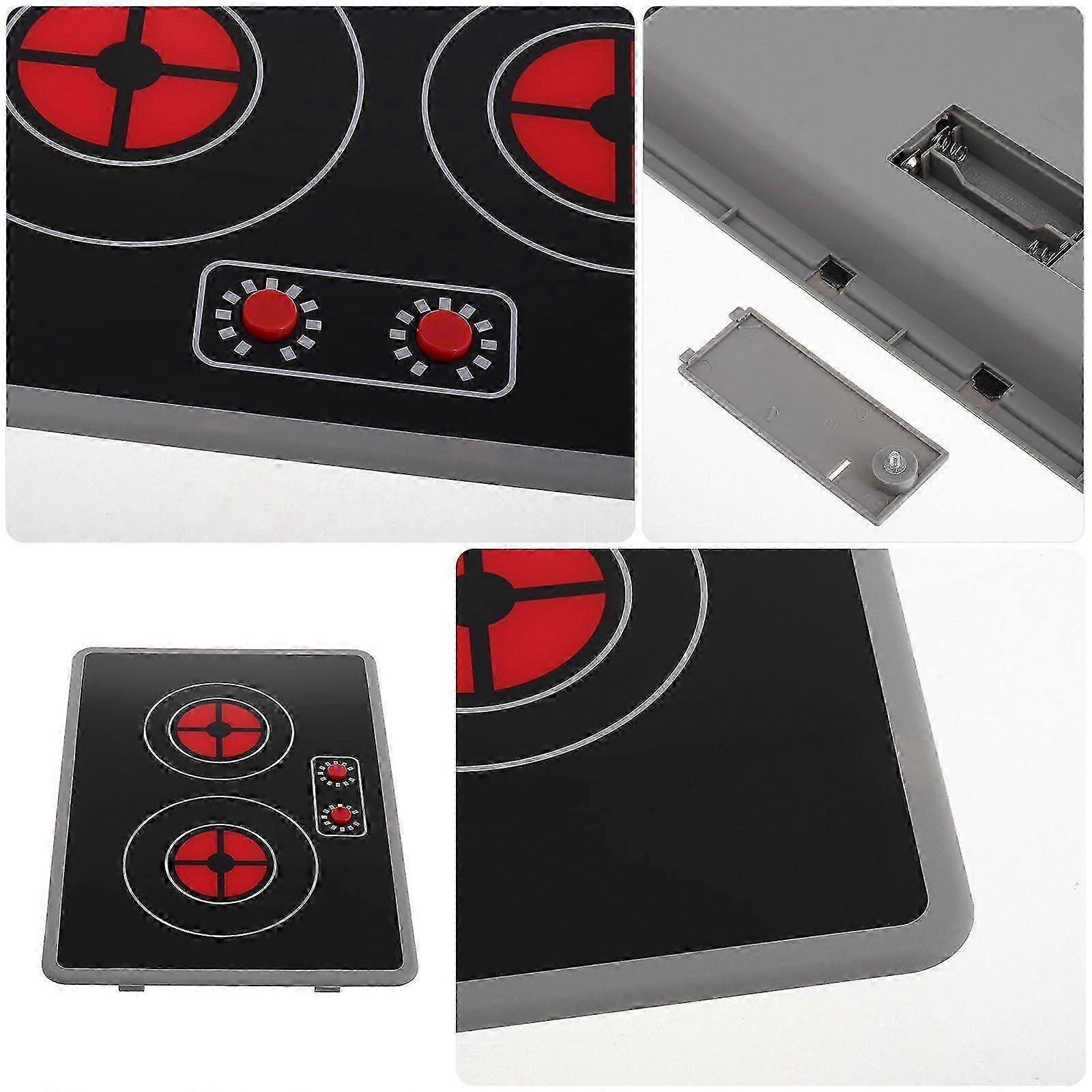 Realistic Induction Cooker with Light Effects Kitchen Appliance Toy ...