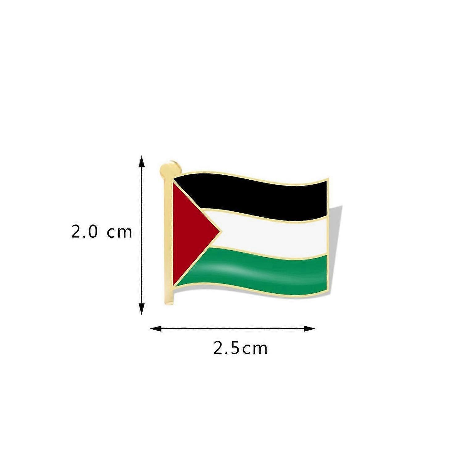 4pcs Palestine Flag Brooch Pin, Free Palestine Fist Badge Pin Lapel ...
