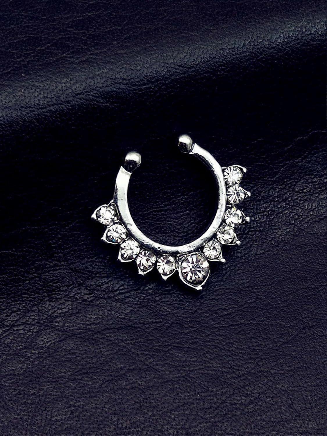Fake Nose Ring Fake Piercings Fake Nose Rings Nose Cuffs Fake Nose ...