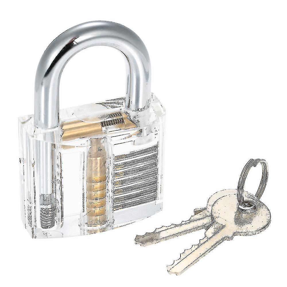 Transparent 15pcs Lock Picking Set Kit Tool With Two Transparent ...