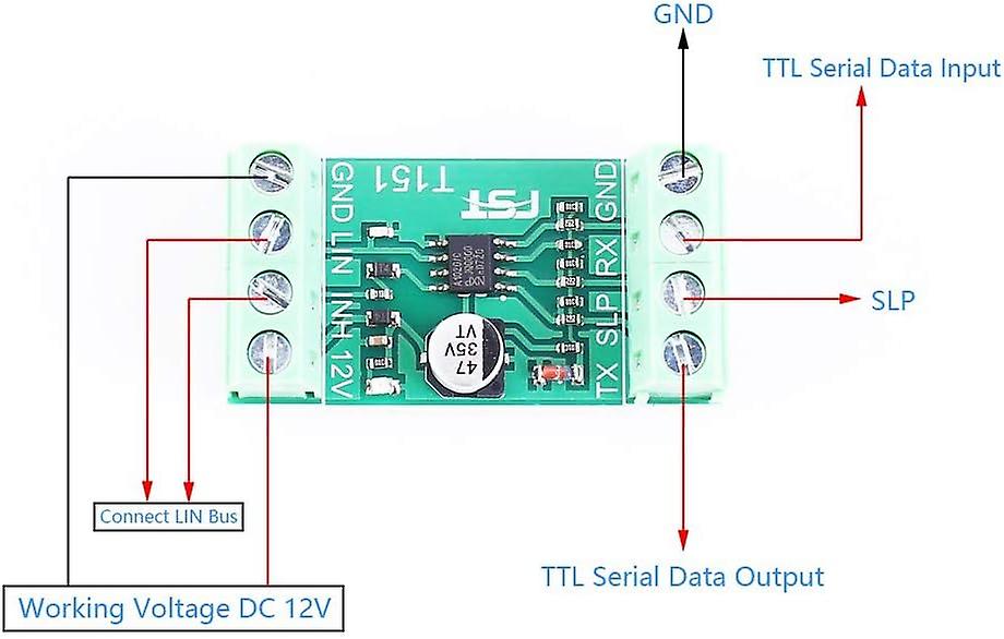 Bus Module Transceiver,ttl Uart To Lin Bus Module Ttl Uart To Lin Converter Data Analyzer ...