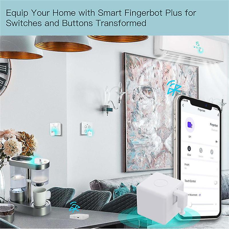 Tuya Smart Home Bluetooth Finger Robot Remote Control Fingerbot Switch ...