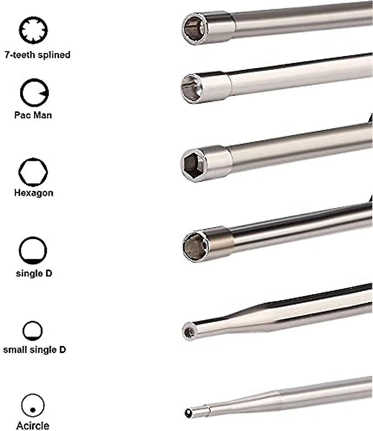 Set Of 12 Carburetor Adjustment Tools Chainsaw Adjustment Screwdriver ...