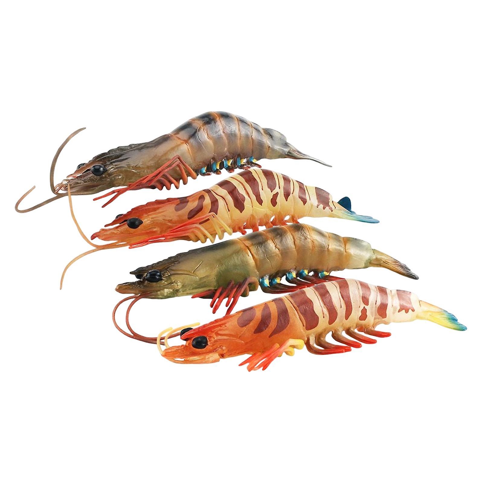 Realistic prawn Creatures Toy Figures Cognitive Early Learning for ...