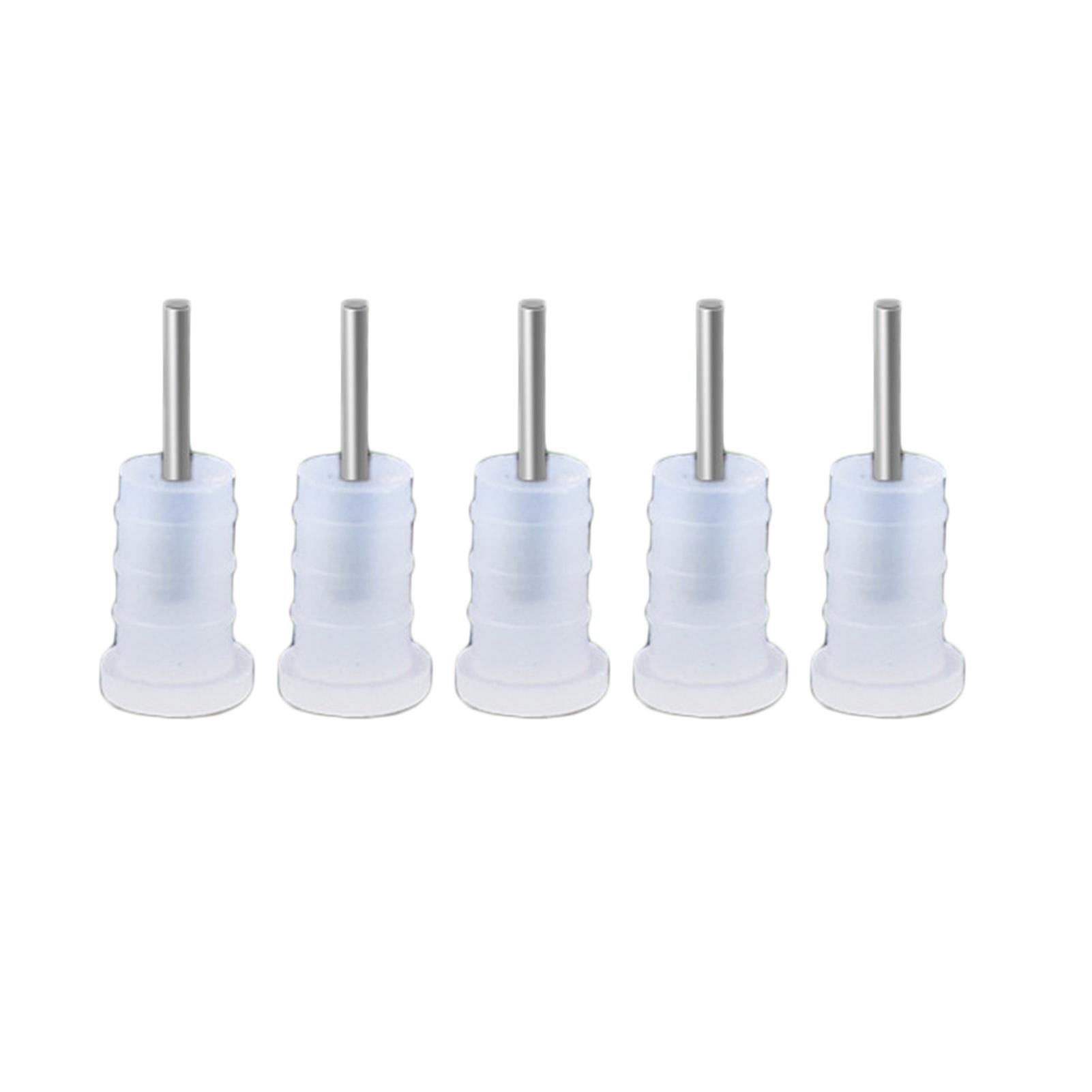 5Pcs 3.5mm Dust Plug Mini Universal Silicone Multipurpose Jack Dust Pin ...