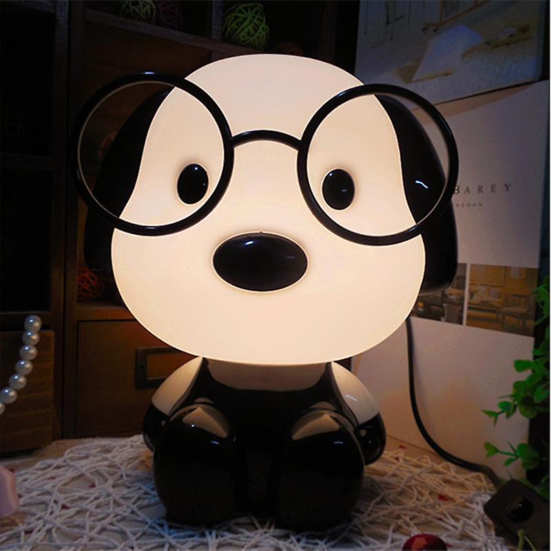 Us / eu plug reading table lamps baby room panda bear cartoon animal ...