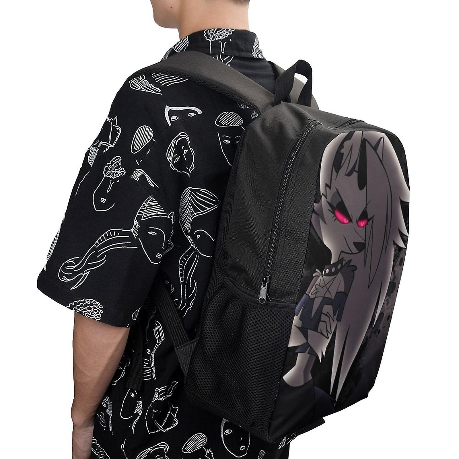Helluva Boss Loona Receptionist Backpacks Basic Shoulder Daypack ...