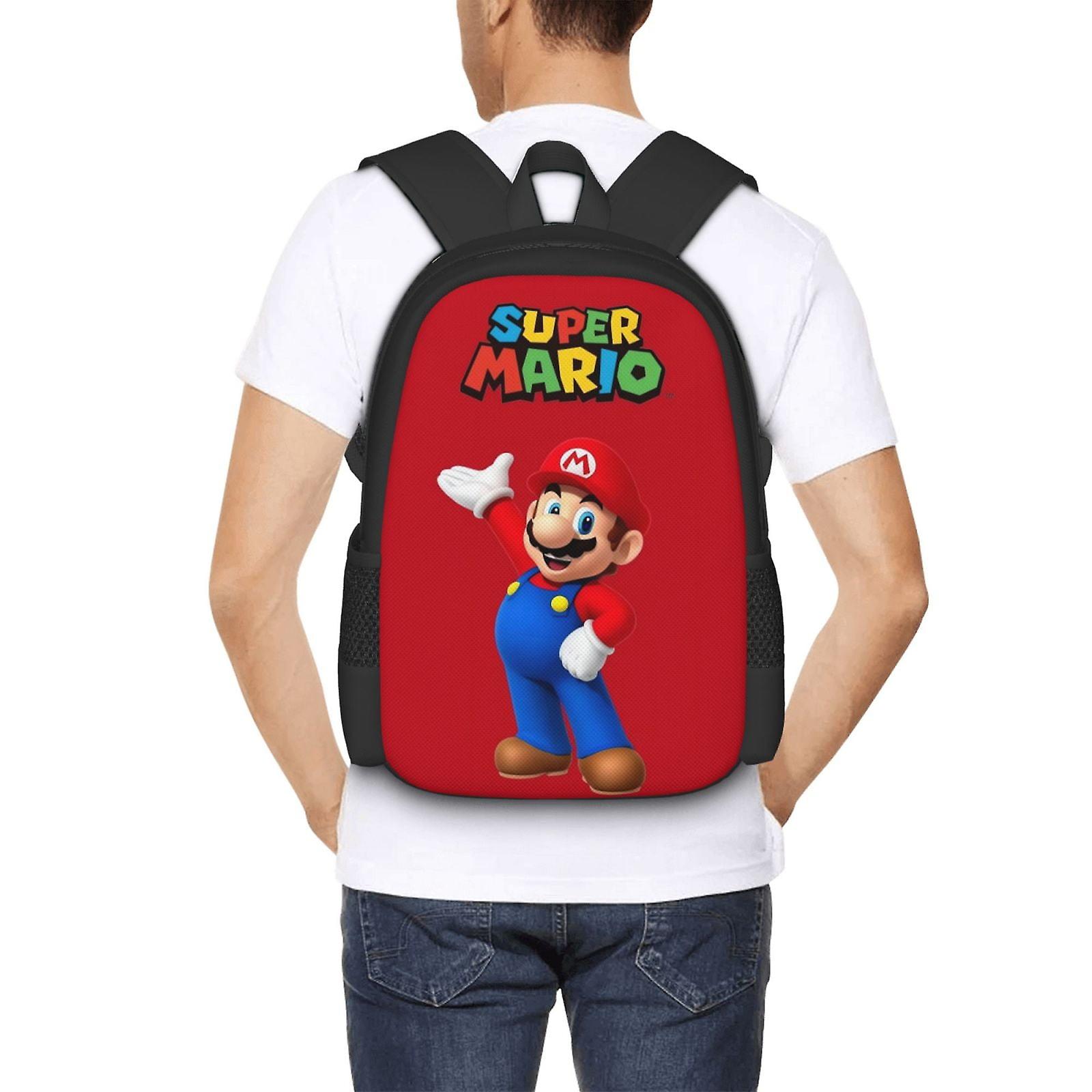 Super Mario Backpack,Laptop Backpack Lightweight Casual DaypackMulti ...