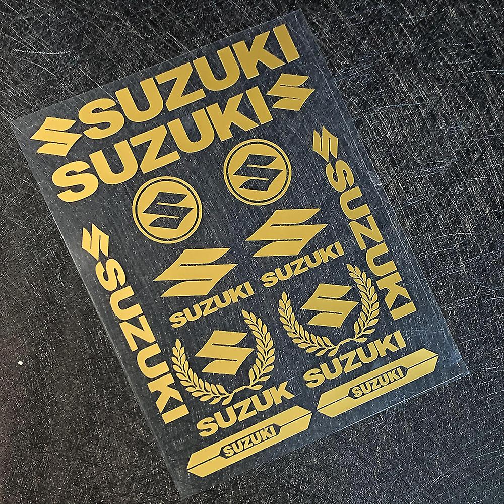 For Suzuki Stickers Decals Tank Logo Set Helmet Emblem Vinyl Kit ...