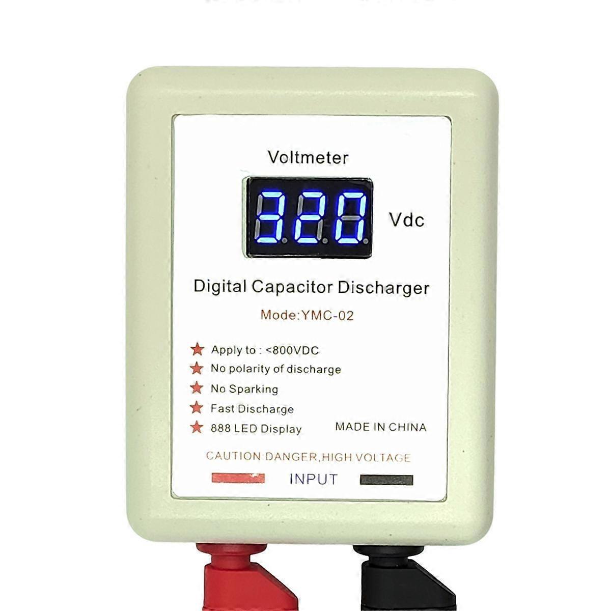 800V Digital Capacitor Fast Discharger High Voltage Discharging Tool ...