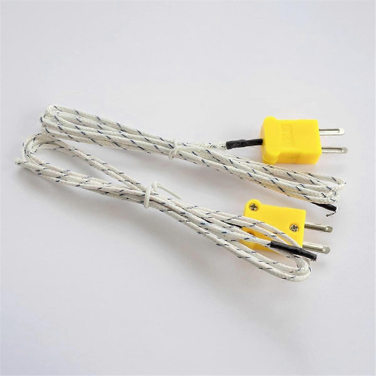 Mini Type K Thermocouple Connector Male Plug Adapter High Temperature ...