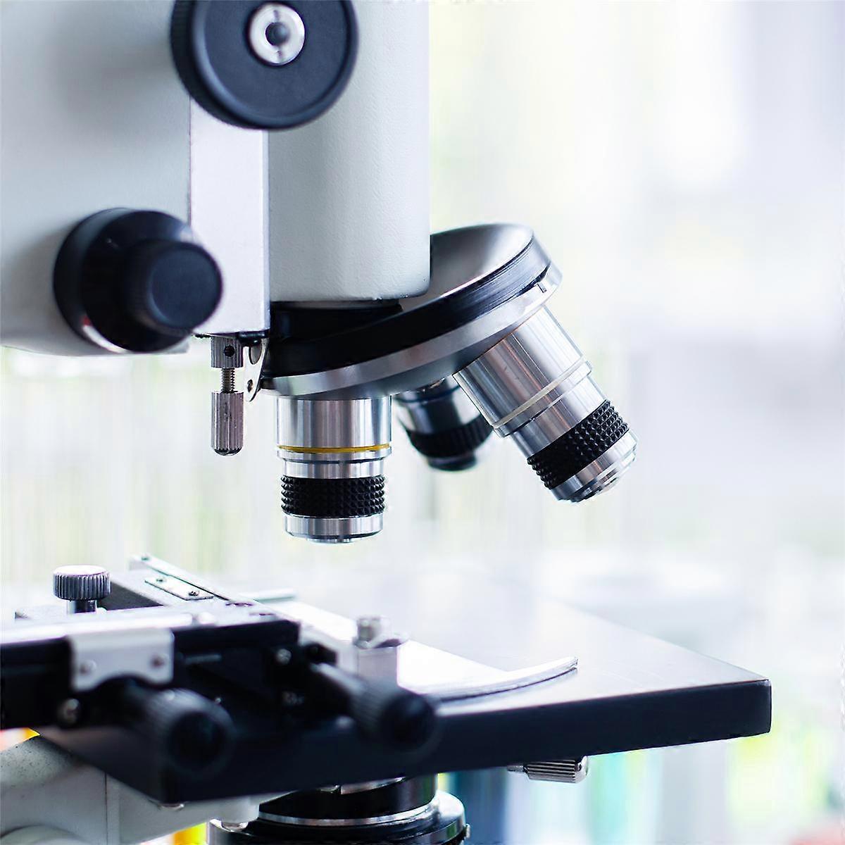 Microscope Plan Achromatic Objective Lens 4X Biological Metallurgical ...