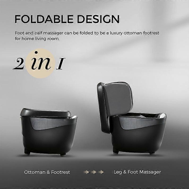 Soft K68 Calnd Foot Massager - 2-in-1 Foldable Ottoman. Tap Shiatsu ...