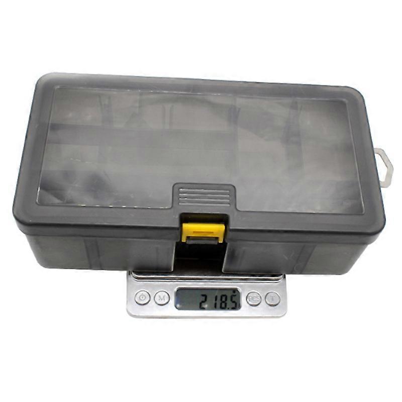 Double Layer Fishing Tackle Box Lures Bait Storage Case Organizer ...