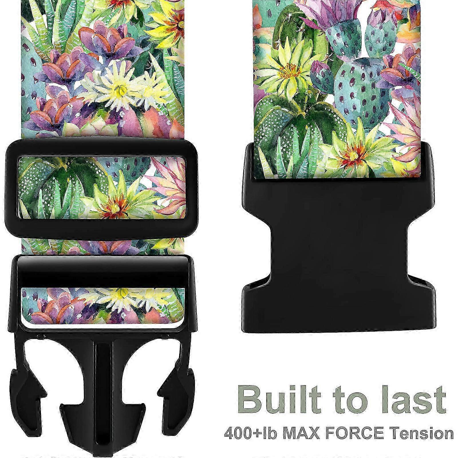 Luggage Straps for Suitcases 4 Pack, Adjustable Suitcase Strap Travel ...