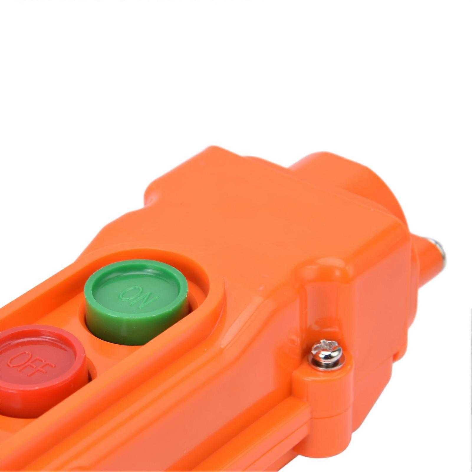 Crane Remote Control Hoist Switch Push Button Box Controller Rainproof ...