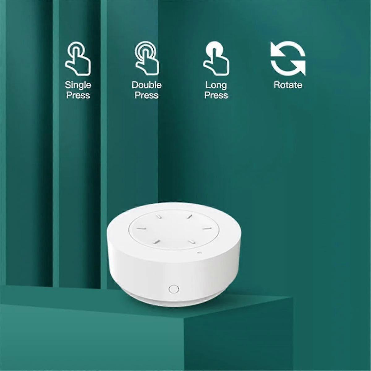Tuya Zigbee Smart Knob Button Scene Switch Wireless Random Sticker ...