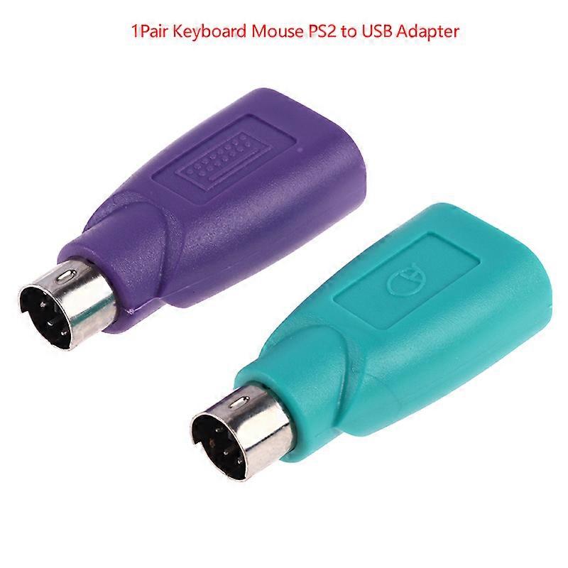 12pcs Converter Keyboard Mouse PS2 PS2 To USB Adapter Converter For Usb ...