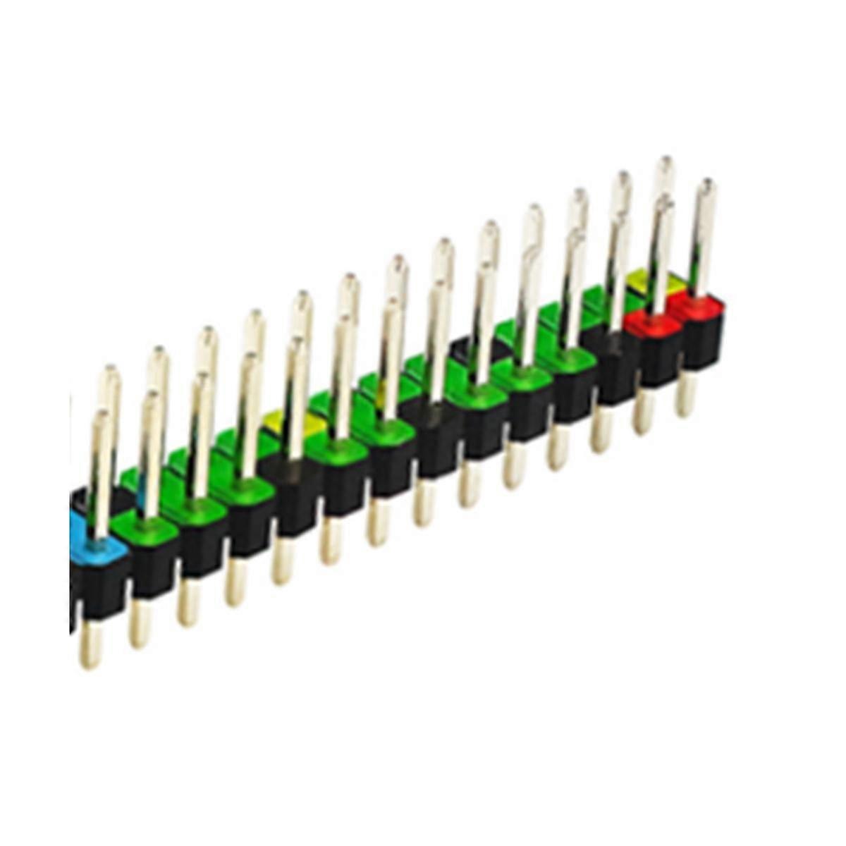 5 Pcs 2 x 20 Pin Male GPIO Header for Raspberry Pi Zero Double Row 20 ...