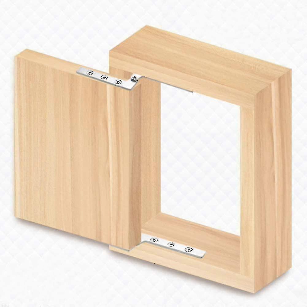 Set Of 2 Stainless Steel Hidden Door Pivot Hinges 360 Degree Rotation ...