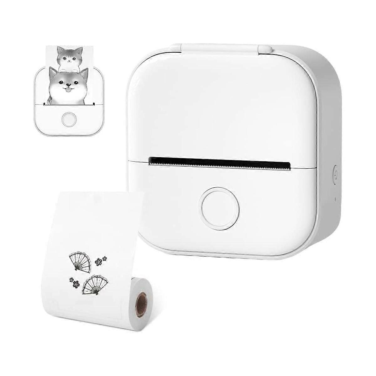 Mini Pocket Printer, New Upgrade Fast Printing Portable Mini Thermal ...