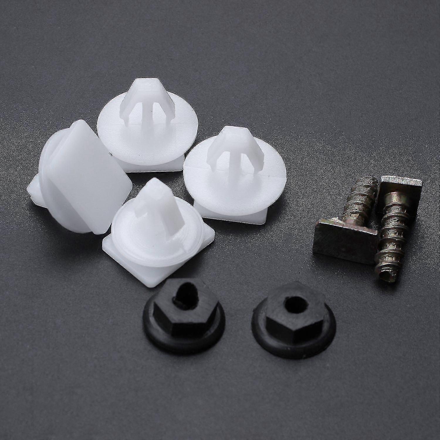 8pc Front Wheel Arch Trim Clips Plastic Metal Screw Nut Set For Corsa C ...