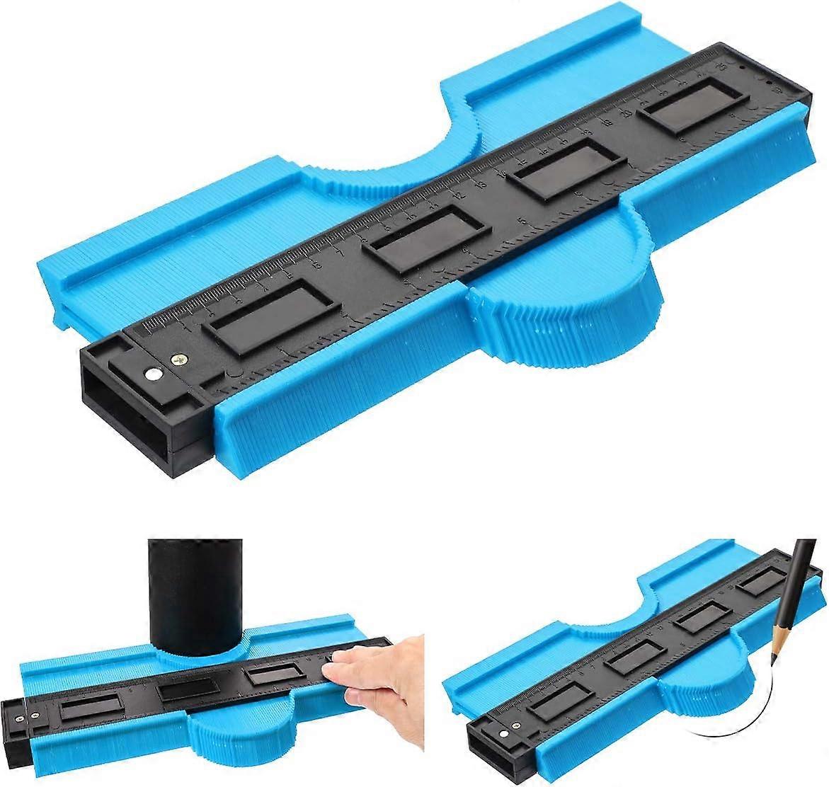Contour Gauge Lockable Profile Copier Marking Tool 25cm Irregular Instrument Contour Duplicator ...