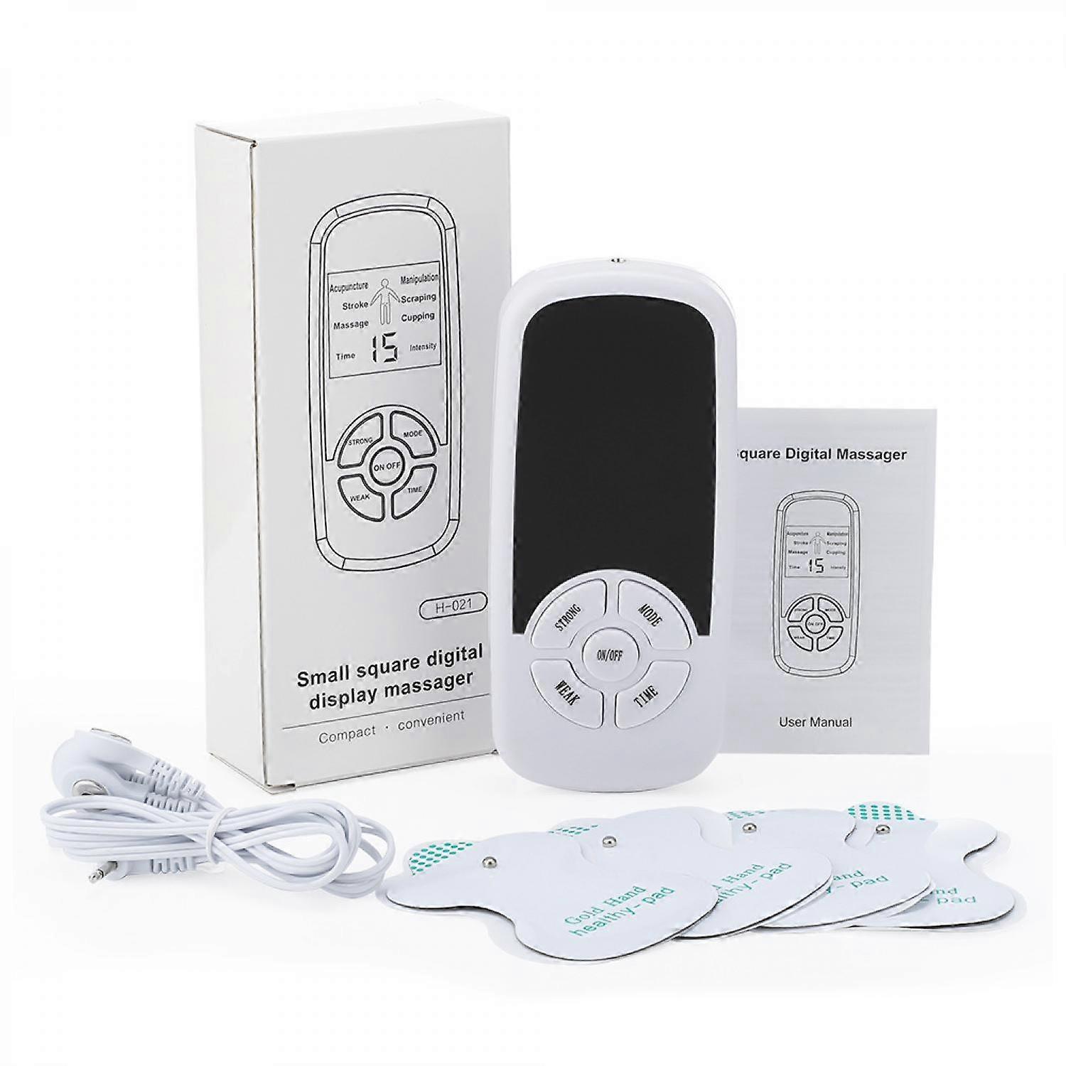 EMS device Tens device pain therapy stimulation currentwhite | Fruugo UK