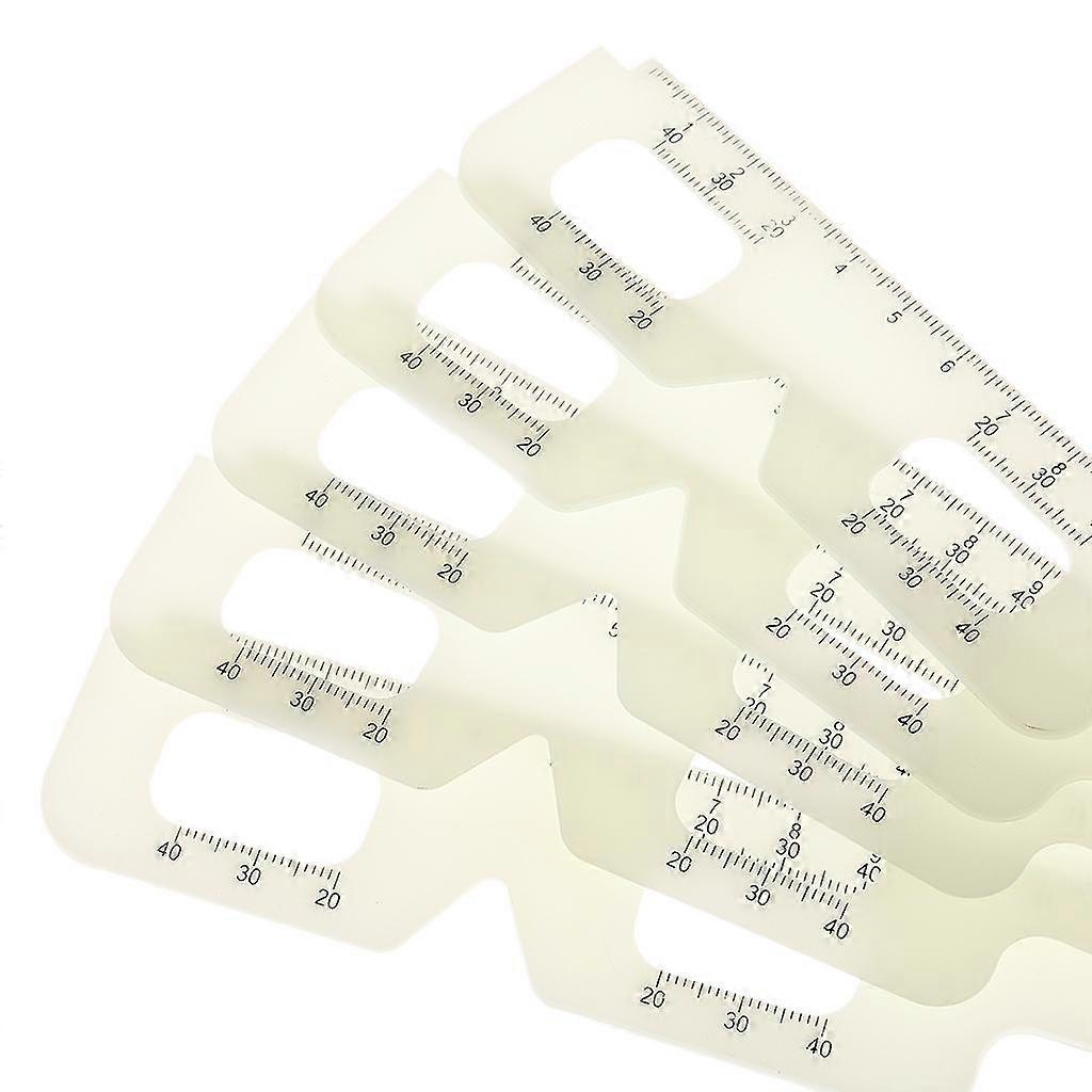 Plastic Optical PD Ruler Pupil Distance Meter Eye Ophthalmic Tool Pack ...