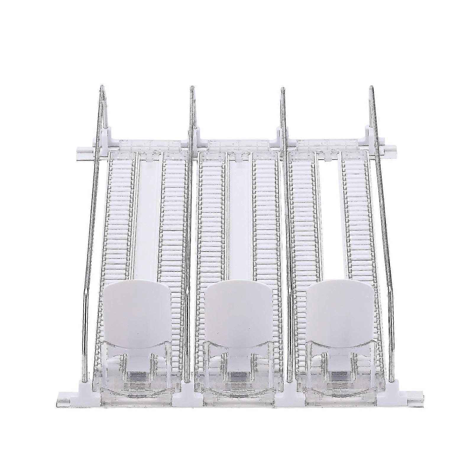 Beverage Organizer For Fridge , White Automatic Slider Soda Dispenser ...