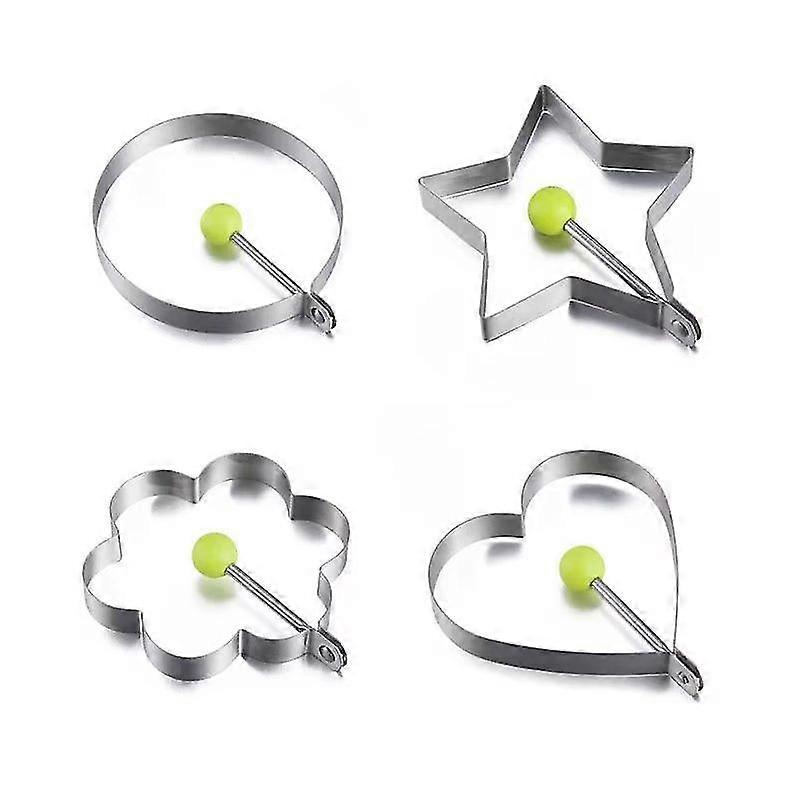 Fried Egg Cooking Rings, Pancake Mould With Handle, Cookies Maker ...