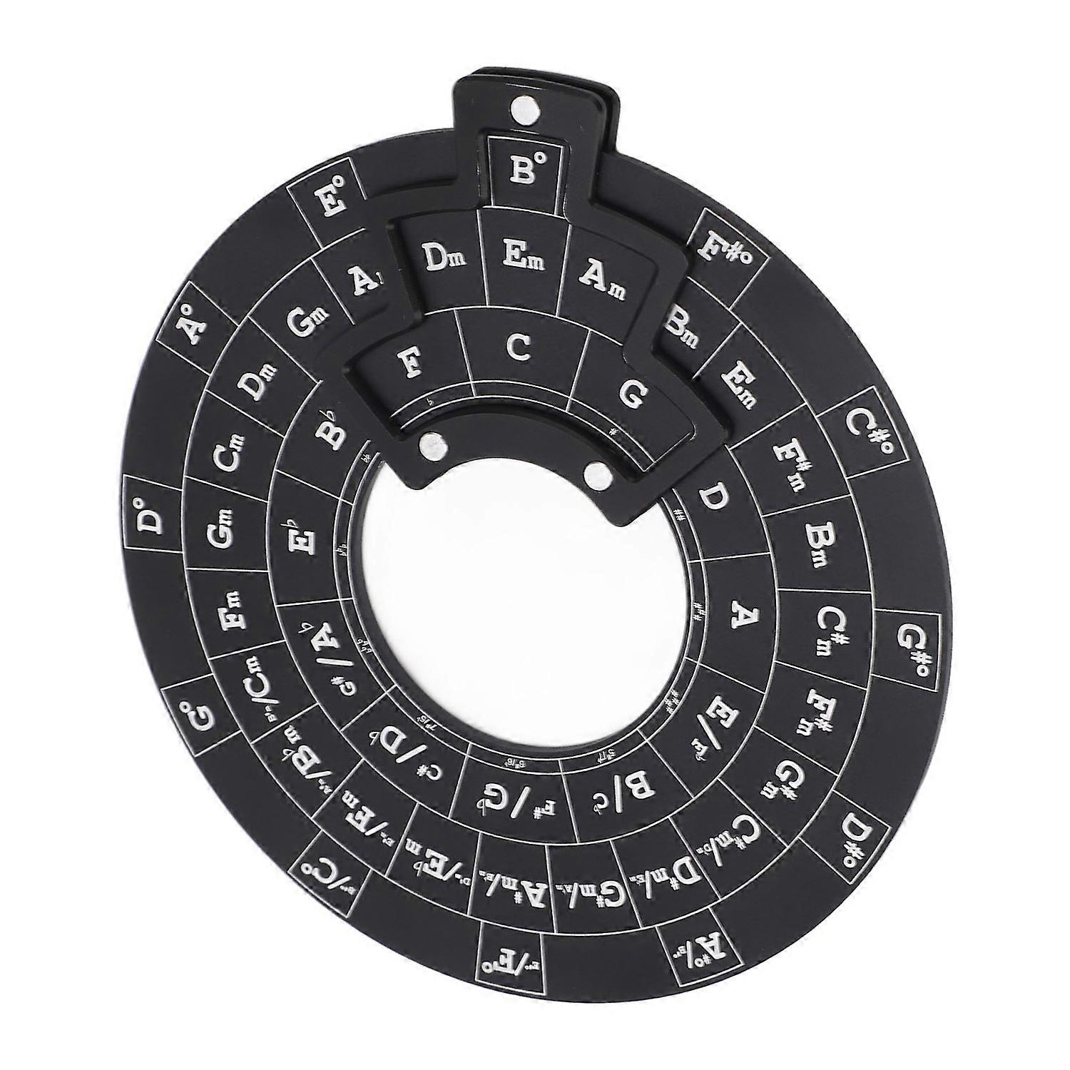 Melody Chord Tool Aluminum Alloy Chord Wheel Music Theory Learning ...