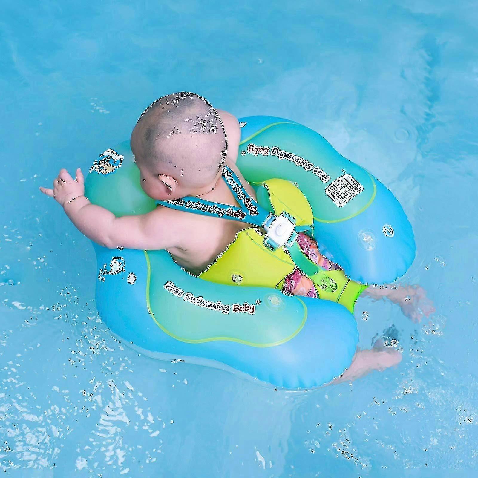 Free Swimming Baby Inflatable Baby Swim Float Children Waist Ring ...