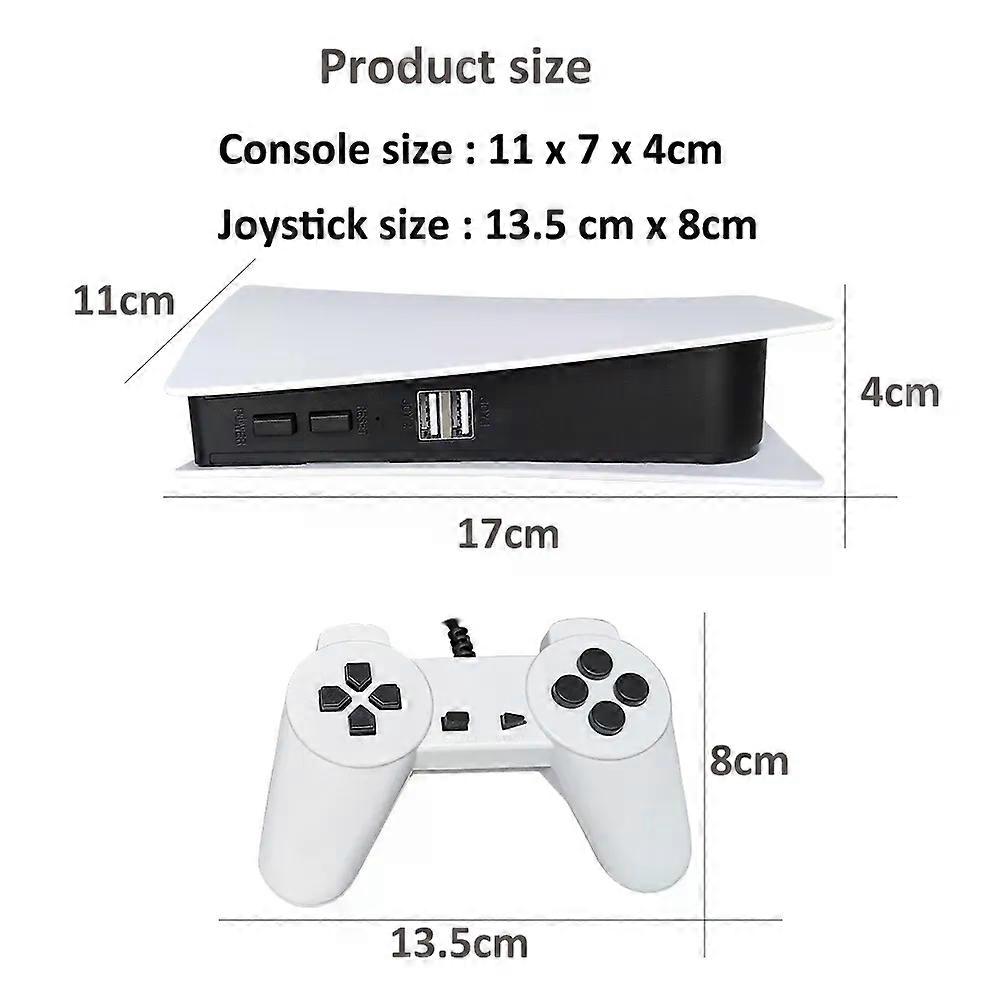 NEW GS5 Game Console 8 Bit USB Wired Handheld Game Player 200 Classic Games Retro AV Output TV ...