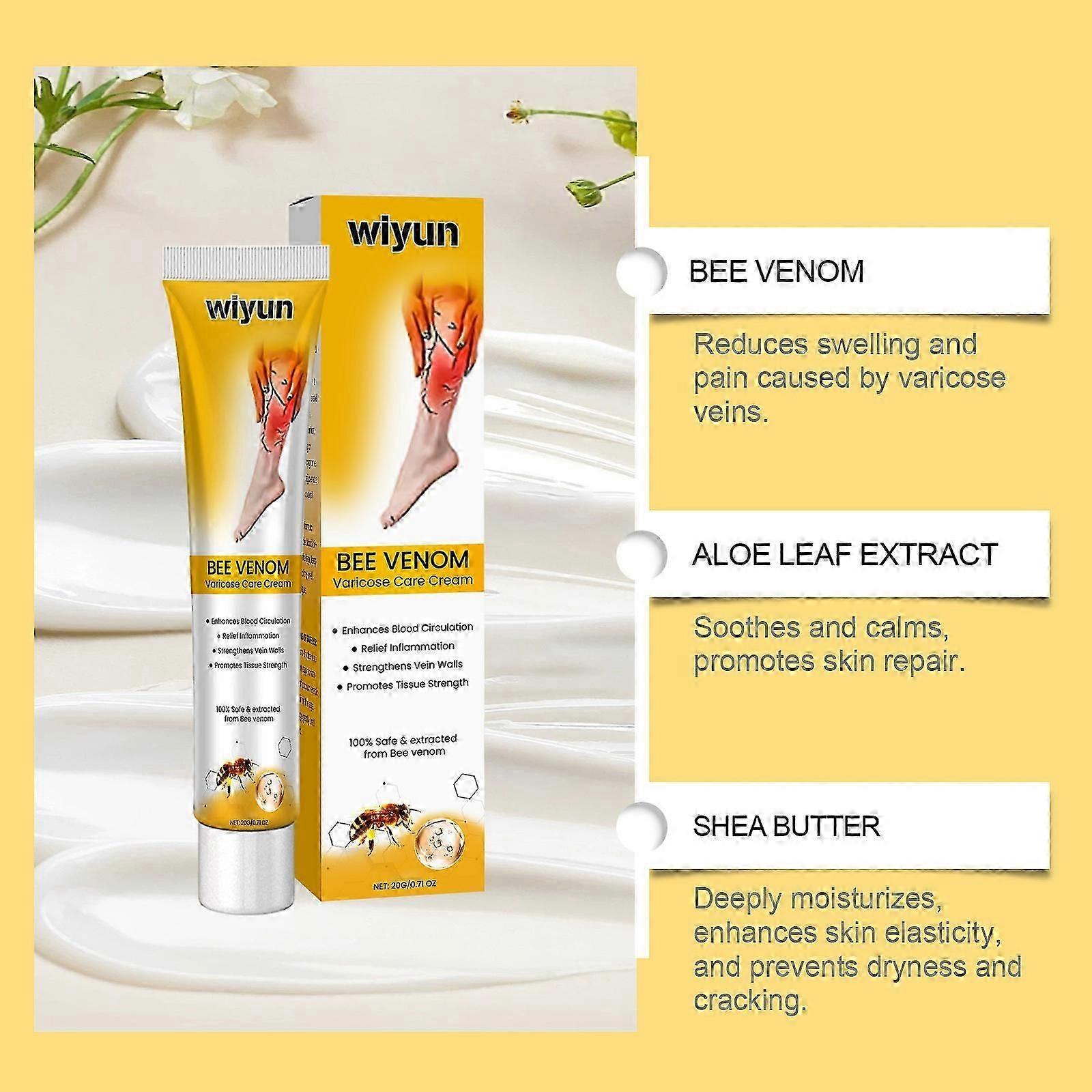 Bee Venom Varicose Care Cream, Bee Venom Anti-Varicose Cream, Bee Venom ...