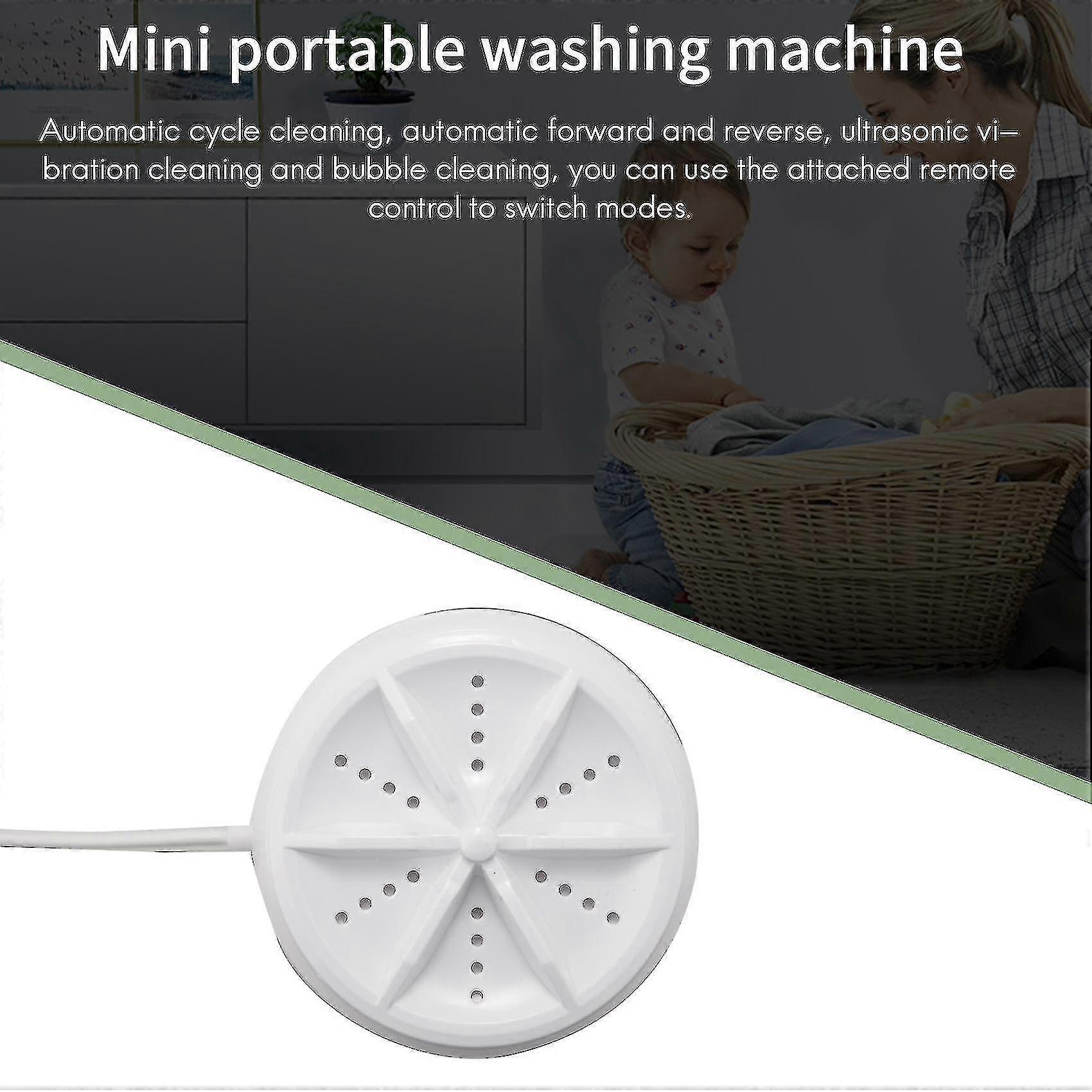 Mini Washing Machine Portable Ultrasonic Dishwasher With Usb Powered ...